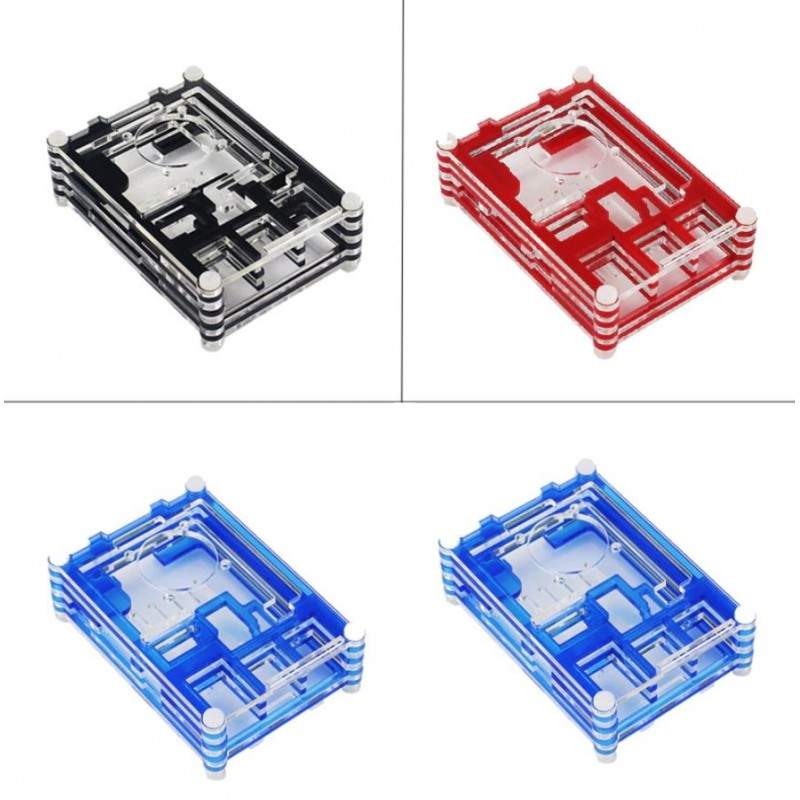 Raspberry Pi 4 Acrylic Shell Case Lijaaz Holdings Limited 
